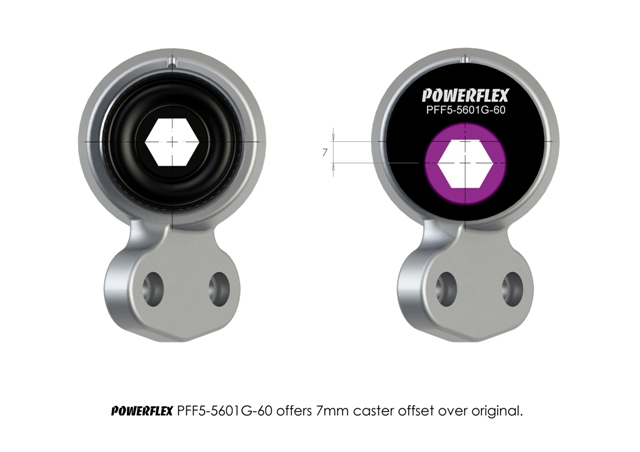 Powerflex Front Wishbon Rear Bush (Caster Offset) BMW E46 M3 Coupe ...