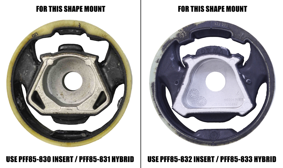 Lower Engine Mount (Large) Insert Track Use for Seat Cupra Formentor ...